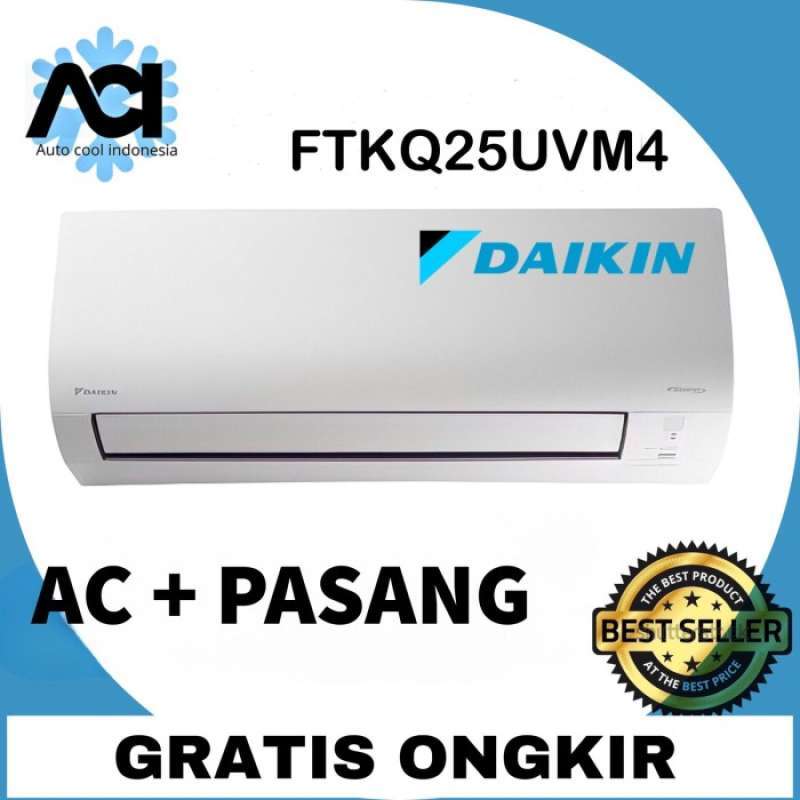 Promo Ac Daikin Ftkq 25 Uv 1 Pk Flash Inverter Diskon 23% Di Seller Bogatyy Store - Meruya ...