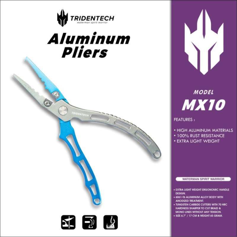 Jual Tang Split Ring Tridentech Mx10 Aluminium Split Ring Plier Di ...
