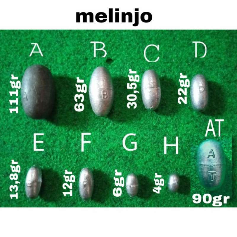 Jual Timah / Timbel / Pemberat Pancing Melinjo Harga Kiloan - Melinjo B ...