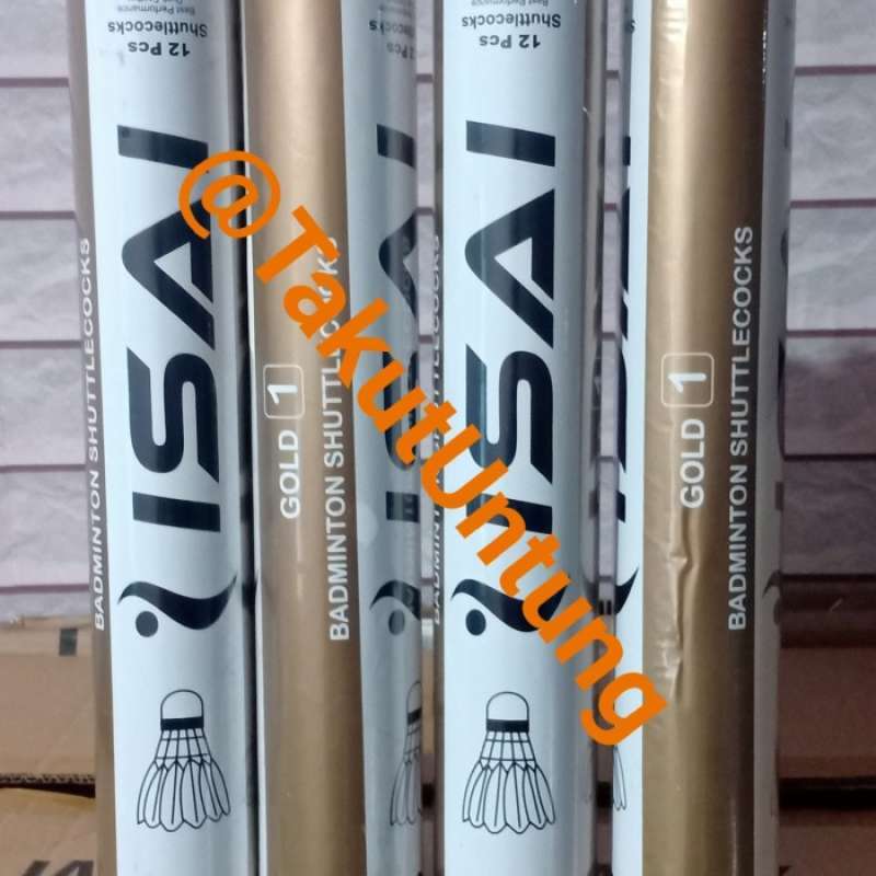 Jual Shuttlecock Isai Gold Original Di Seller Regstore - Cengkareng ...