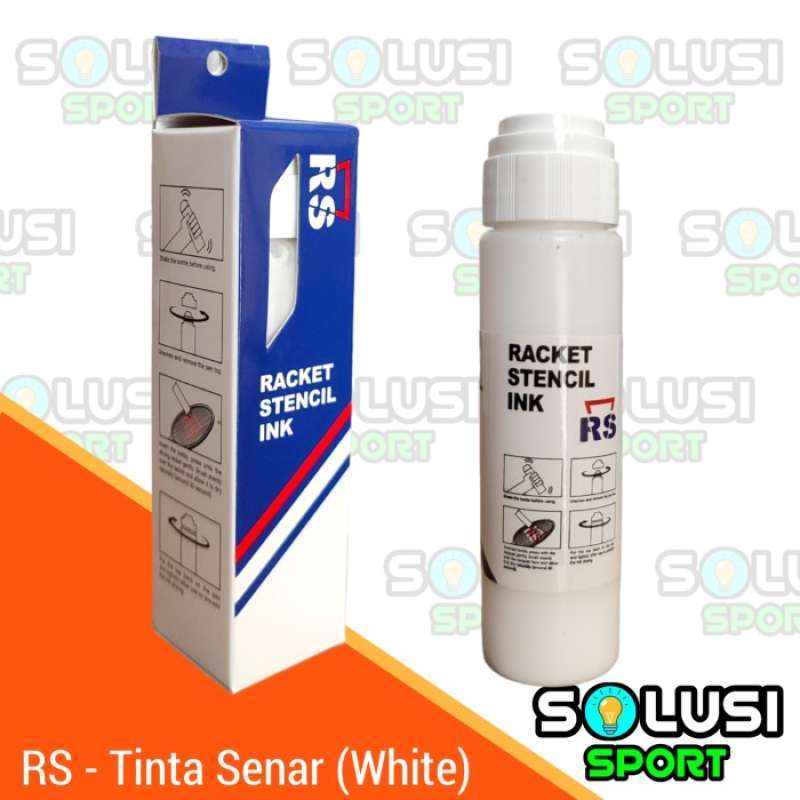 Jual Stensil Ink Rs Tinta Senar Raket Badminton Tenis Squash Original ...