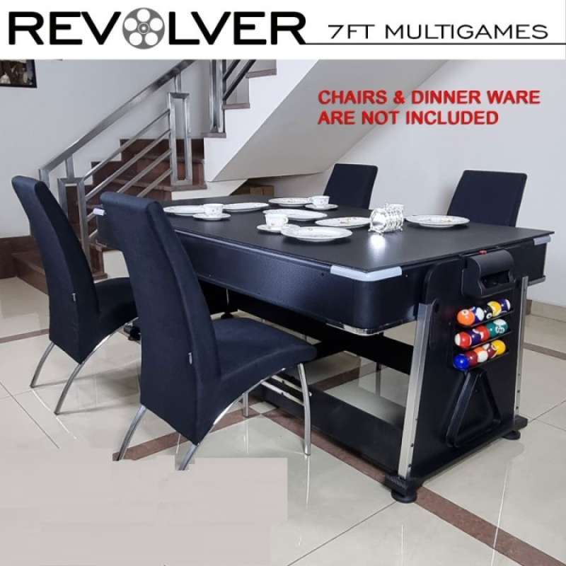 Jual Billiard Biliard Bilyar Hockey Pingpong Meja Makan Dinner Table 7 ...