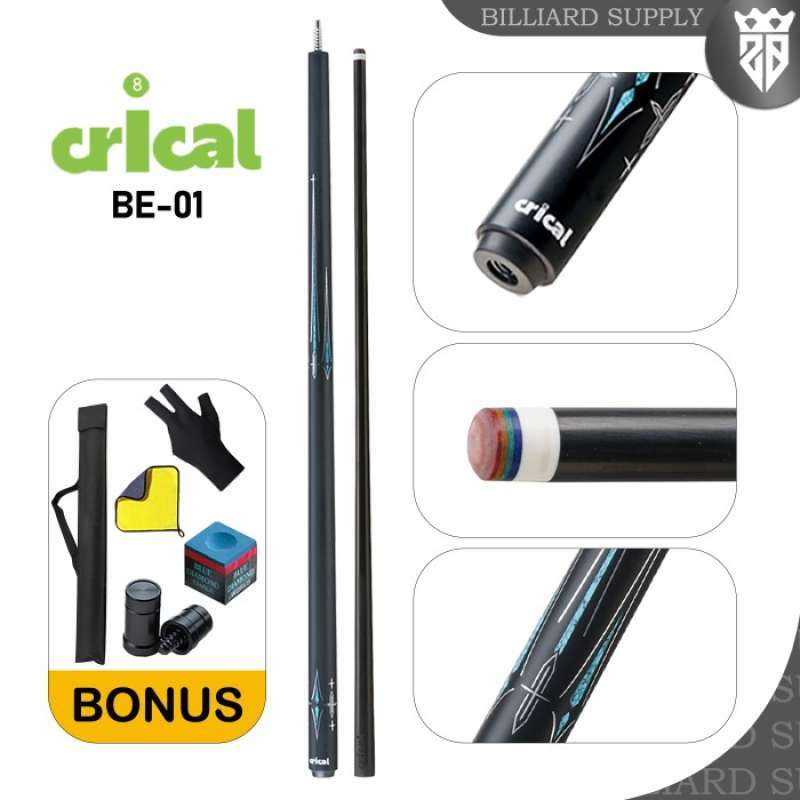 Jual Crical By Konnlen Carbon Fiber Play Cue Stik - Premium Package ...