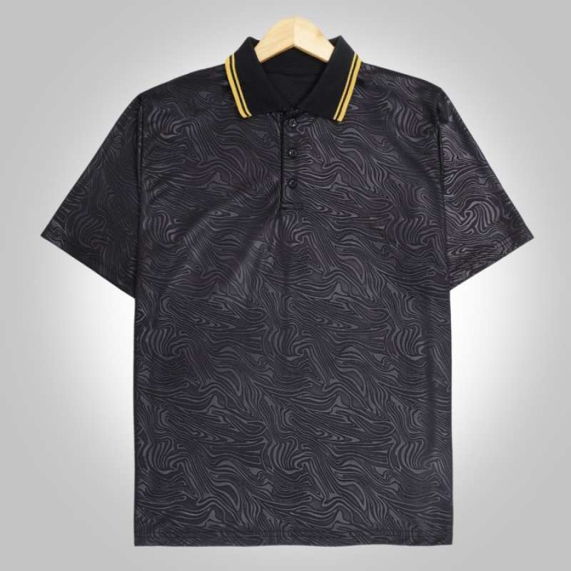 Jual Kaos Polo Shirt Olahraga Golf Pria Kaos Polo Dry Fit Embos ...