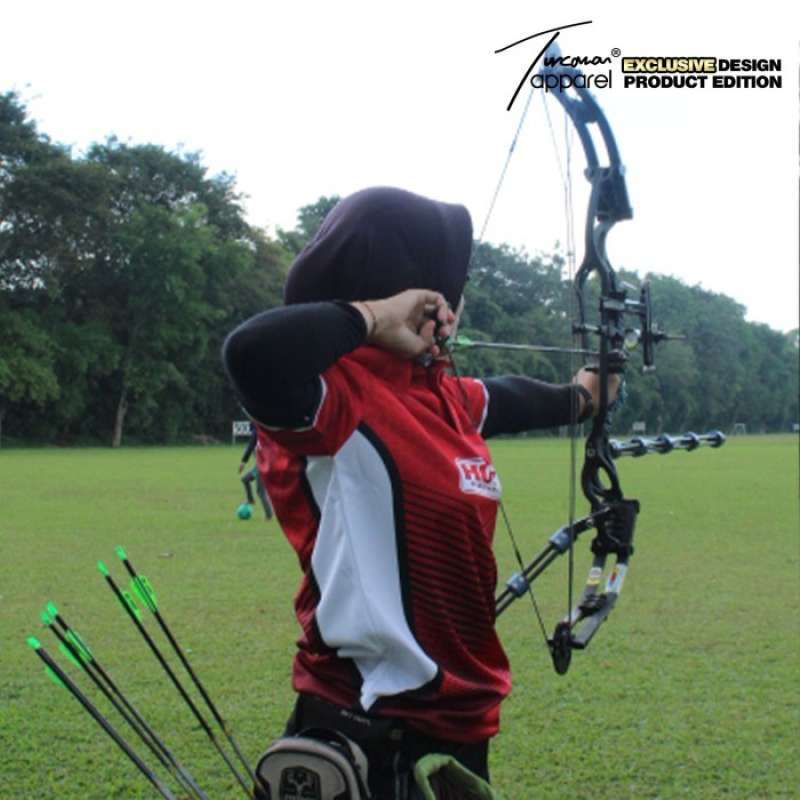 Jual Baju Panahan Baju Olahraga Lapangan Panahan Kerah Polo Di Seller ...