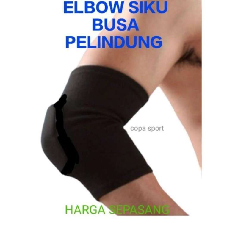 Jual Bonuskan Elbow Pelindung Siku Deker Sepasang Sikut Futsal Bola ...