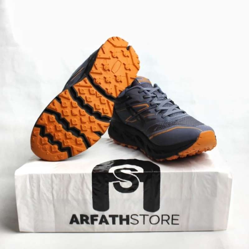 Jual Sepatu Running Trail 910 Nineten Yuza Evo - Abu Hitam 44 Di Seller ...