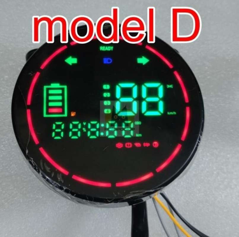 Jual Promo Display Speedometer Motor Listrik 60v, 72v One Line Yxt ...