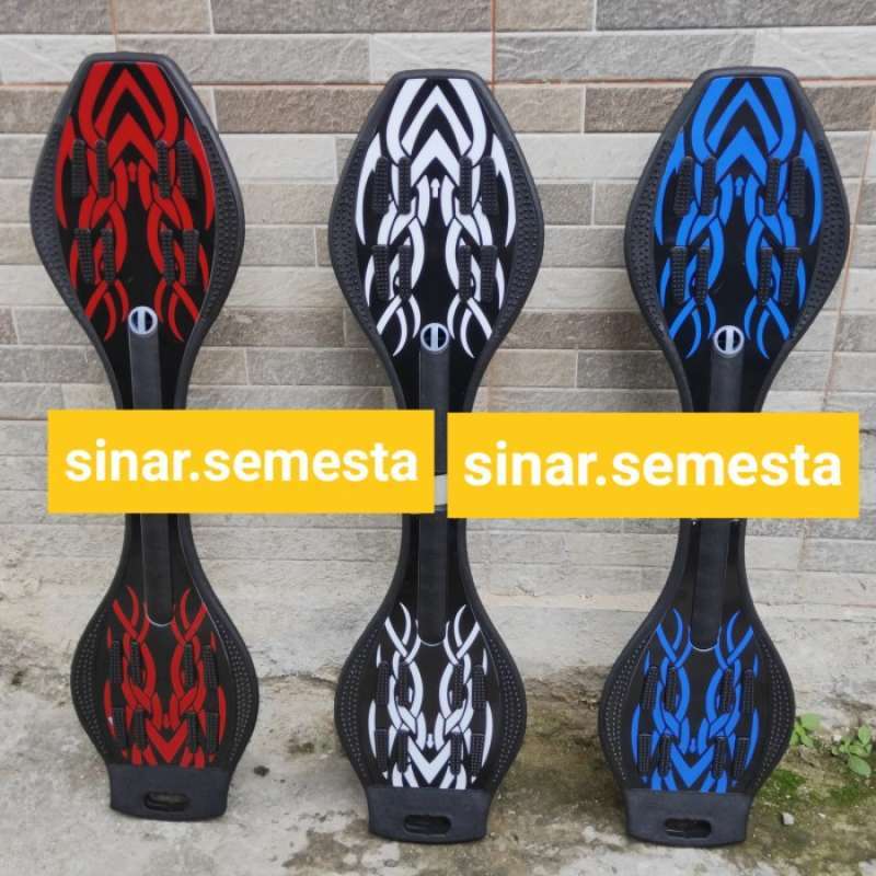 Jual Snake Board Goyang Swayboard Snakeboard Waveboard Skater Ripstick ...