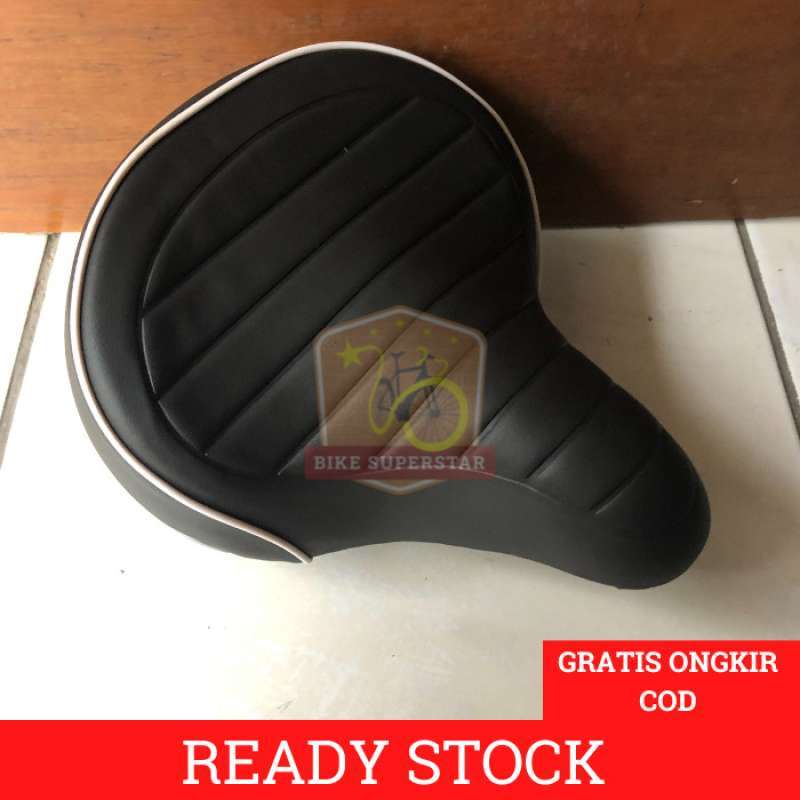 Jual Jok Sadel Saddle Per Pegas Super Lebar Sepeda Genio Empuk ...