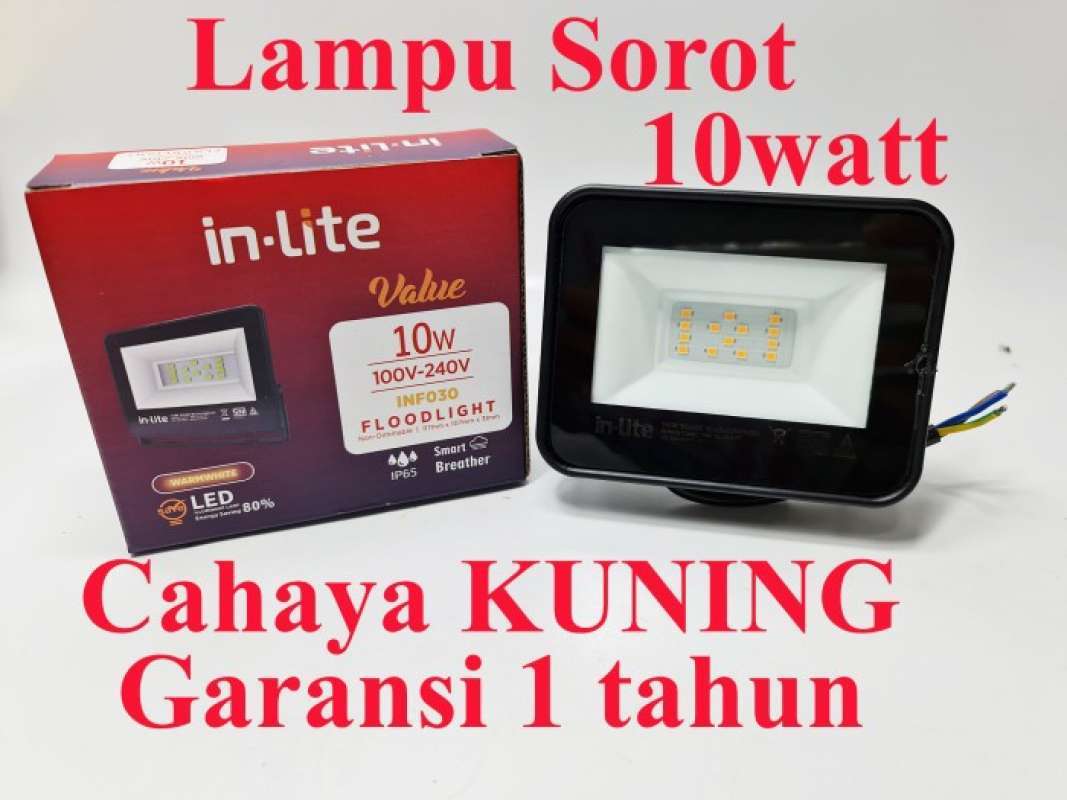 Promo Lampu Sorot 10watt Kuning Led Inlite Value Inf030 In-lite ...
