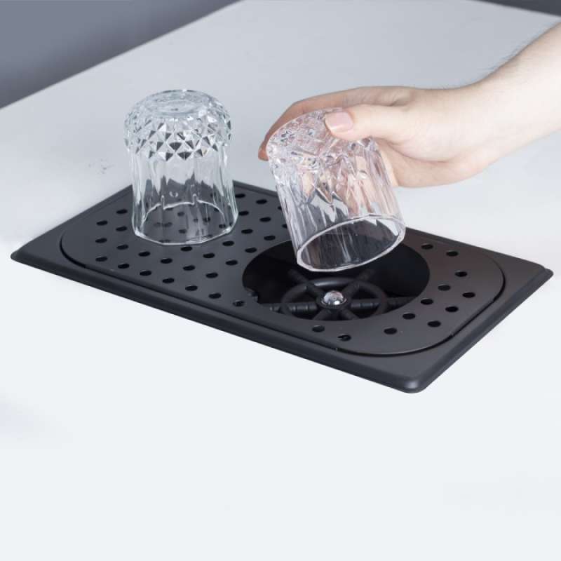 Promo Jug Rinser With Drip Tray 32.5cm Built In Rinser Washer Gelas ...