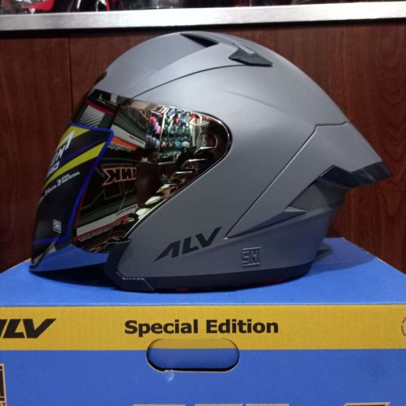 Jual Helm Alv Ultron Pro Single Visor Original - M Putih Di Seller ...