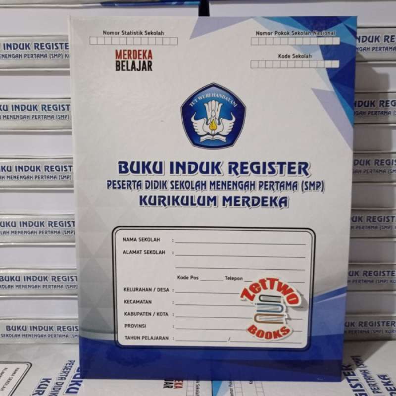Promo Buku Induk Siswa Smp Kurikulum Merdeka (gratis Packing Bubble ...
