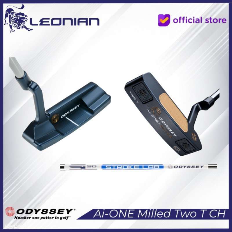 Jual Stick Golf Putter Odyssey Ai-one Milled Two T Ch Stroke Lab Di ...