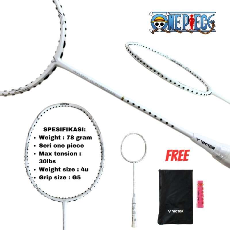 Promo Raket Badminton Victor One Piece Zoro Sandai Kitetsu Enma Wado ...