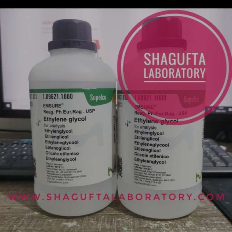 Promo Ethylene Glycol 1l Merck 109621 / Etilena Glikol Pro Analis ...