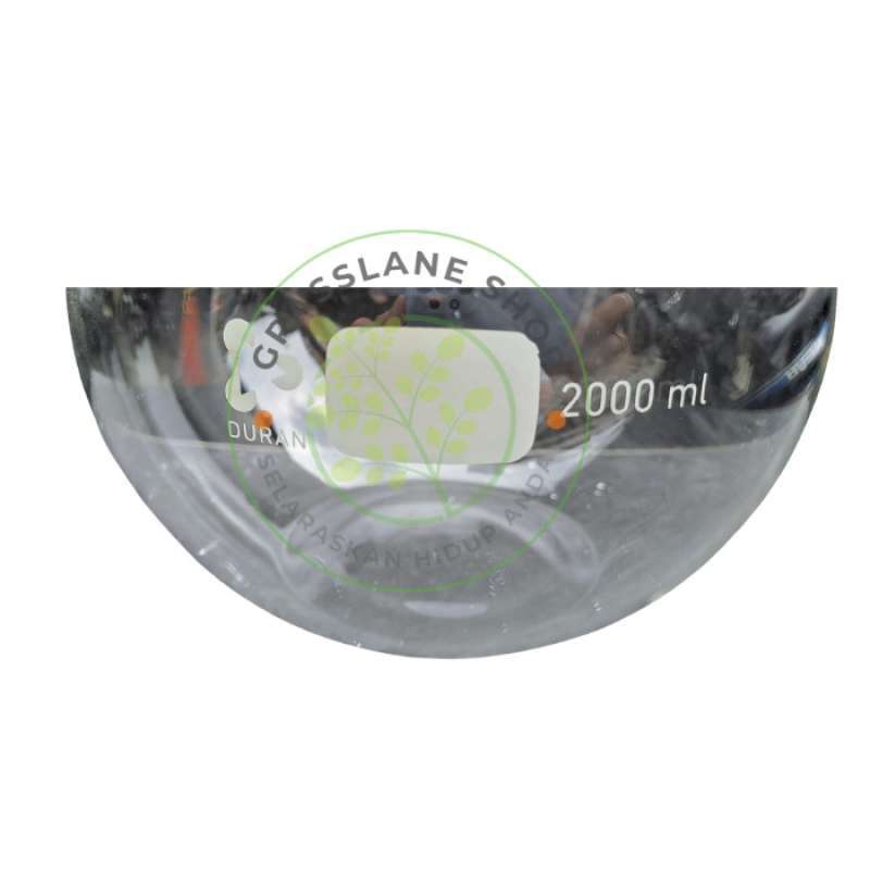 Promo Labu Didih 2000 Ml 2 L Flat Bottom Boiling Flask Duran Diskon 23% Di Seller Leomord Store ...