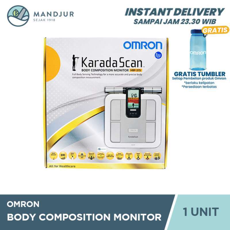Promo Omron Karada Scan Body Composition Monitor Hbf-375 - Timbangan ...