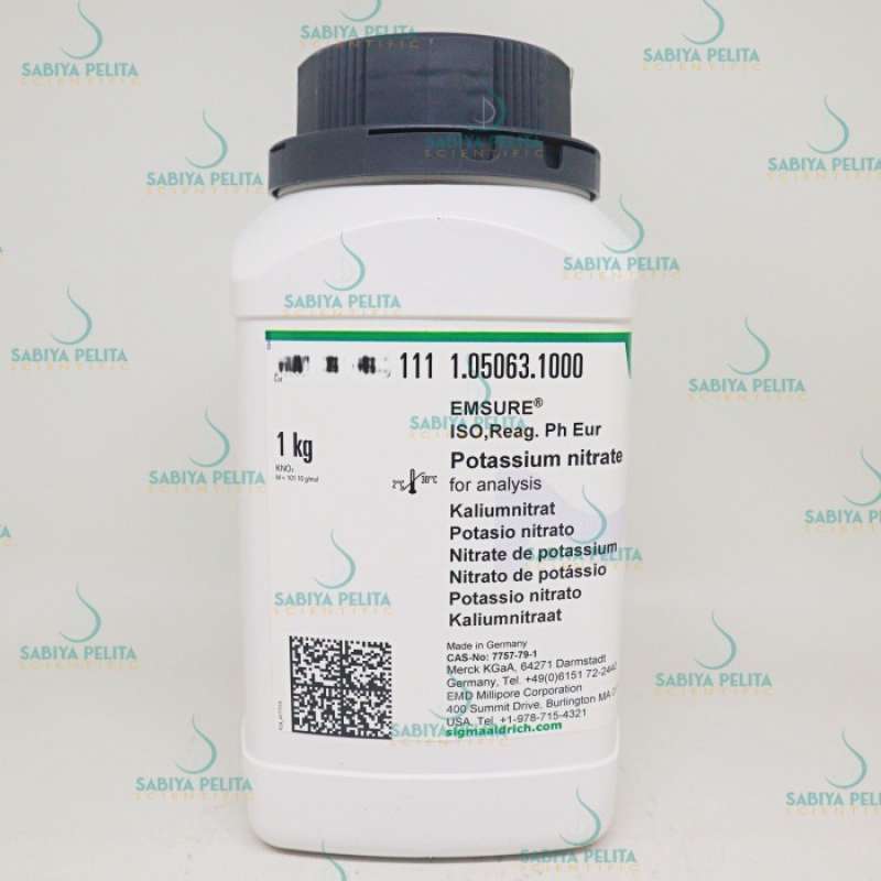 Promo Potassium Nitrate For Analysis Emsure Merck 1.05063.1000 Diskon ...