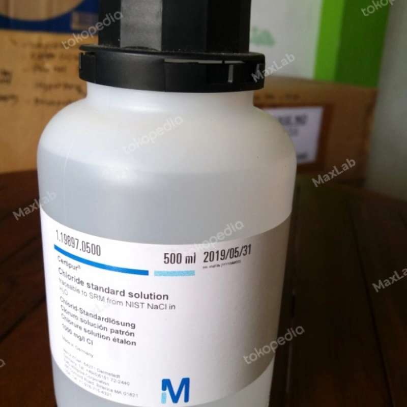 Promo Larutan Standar, Chloride (cl) Standard Solution, Merck, 500 Ml ...