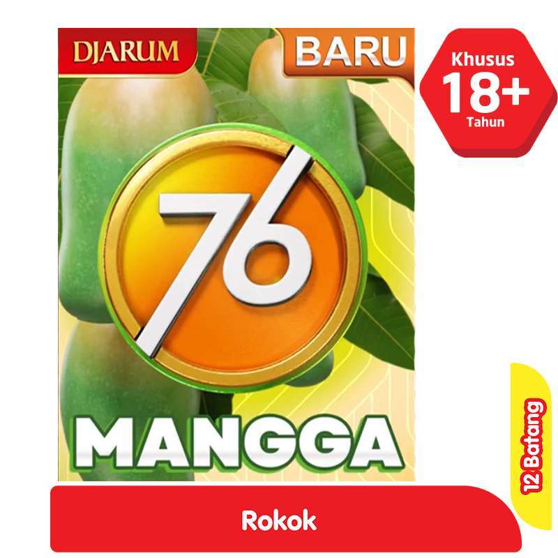 Jual Djarum 76 Mangga Rokok 12 Batang Di Seller Alfamart - Alfacart ...