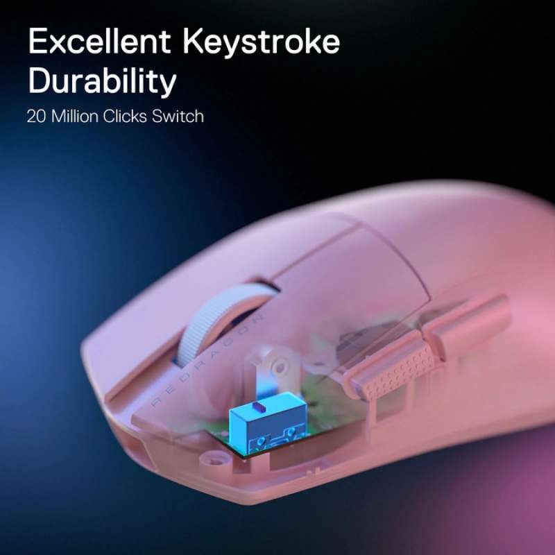 Promo Redragon Wired Gaming Mouse Ultra Light Weight King 1k - M724 ...