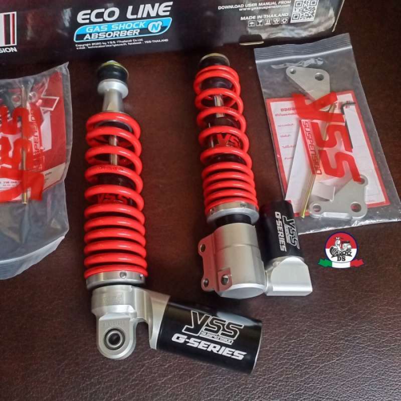 Promo New Shock Tabung Red New Model Front & Rear Vespa S Lx Lxv ...