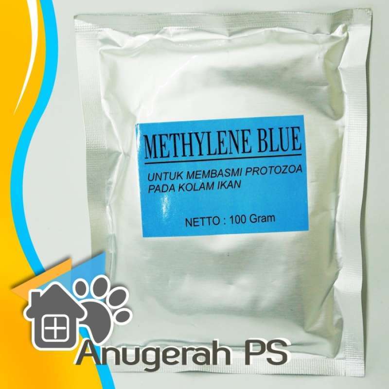 Jual Methylene Blue Mb Obat Jamur Ikan 100 Gram Di Seller Regstore ...