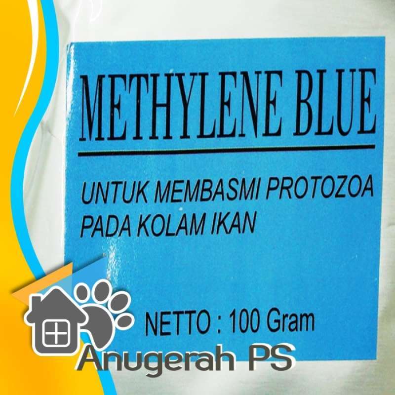 Jual Methylene Blue Mb Obat Jamur Ikan 100 Gram Di Seller Regstore ...
