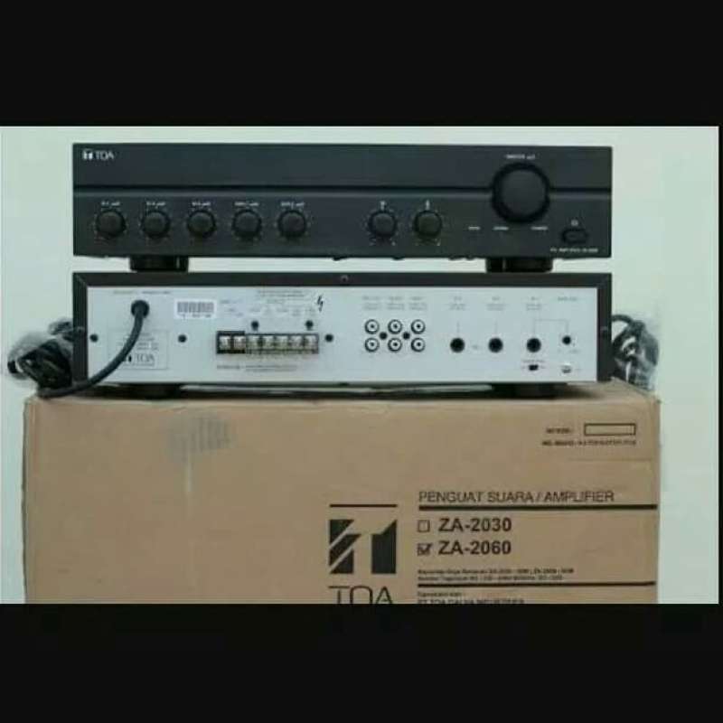 Promo Amply Toa 60w Toa Za2060 Toa Za-2060 Toa Za 2060 Amplifier 60 ...