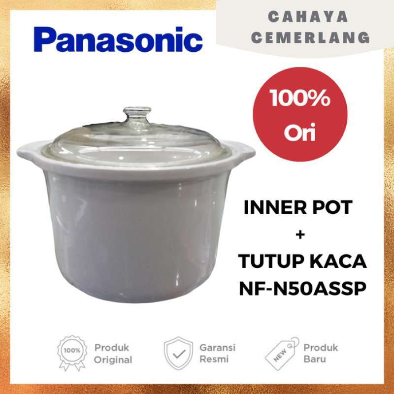 Promo Inner Pot Keramikpanasonic Nf-n50assp Slow Cooker 5.0l Putih ...