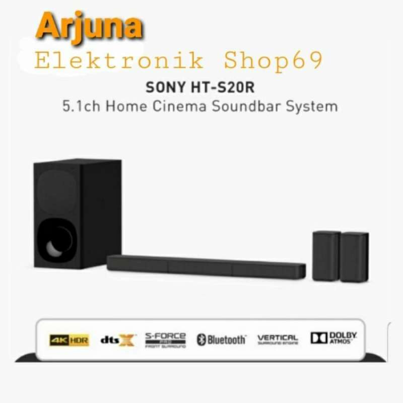 Promo Sony Ht-s20r Home Cinema Soundbar Audio System 5.1ch Hts20r ...