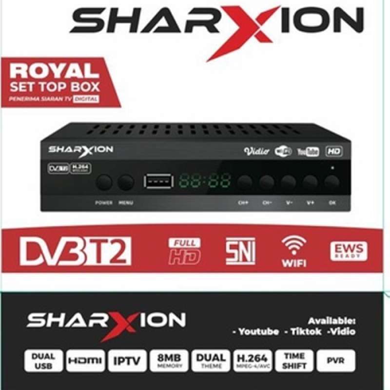 Promo Diskon Stb Tv Digital Sharxion Set Top Box Sni Diskon 34% Di ...