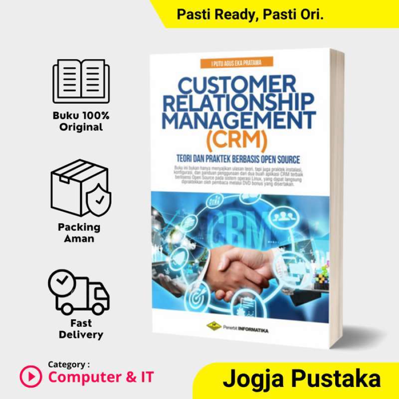 Promo Buku Customer Relationship Management (crm) Teori Dan Praktek ...