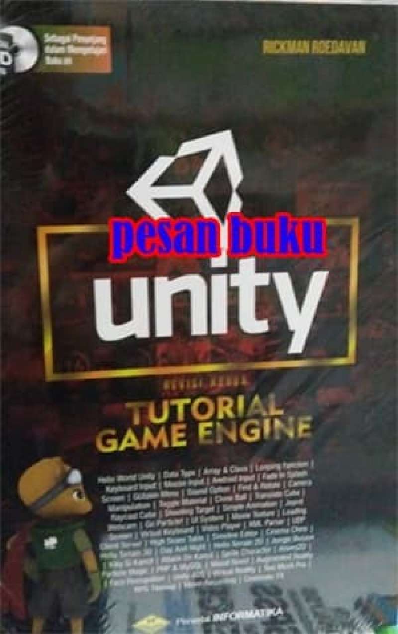 Promo Buku Unity Tutorial Game Engine - Rickman Roedavan Diskon 23% Di Seller Zawaru Store ...