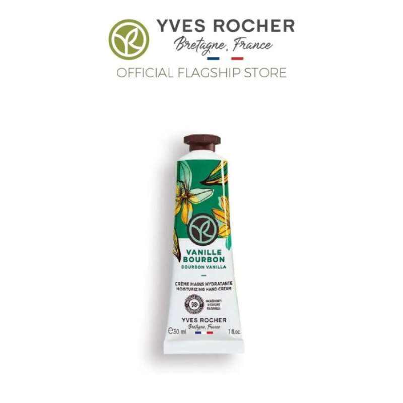 Jual Yves Rocher Bourbon Vanilla Moisturizing Hand Cream 30 Ml Di ...