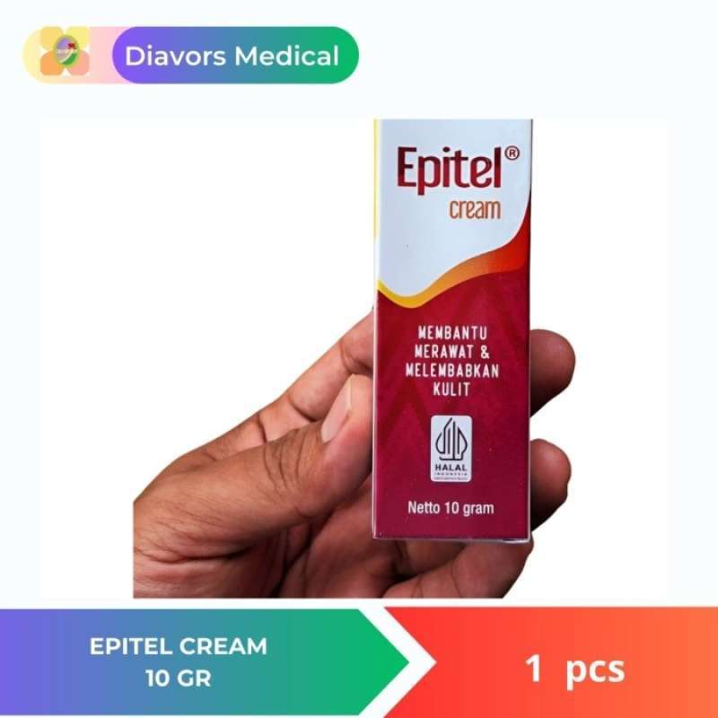 Jual Epitel Cream 10gr/30gr/50gr Luka Diabetes/luka Post Operasi 1pcs ...