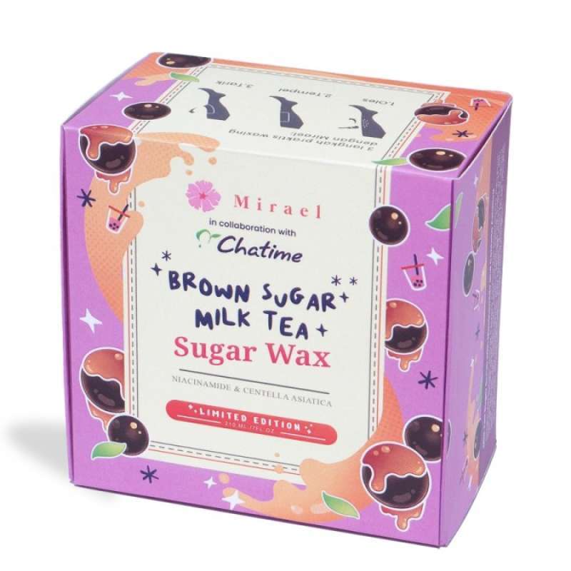 Jual Mirael X Chatime Limited Edition Brown Sugar Milk Tea Sugar Waxing ...