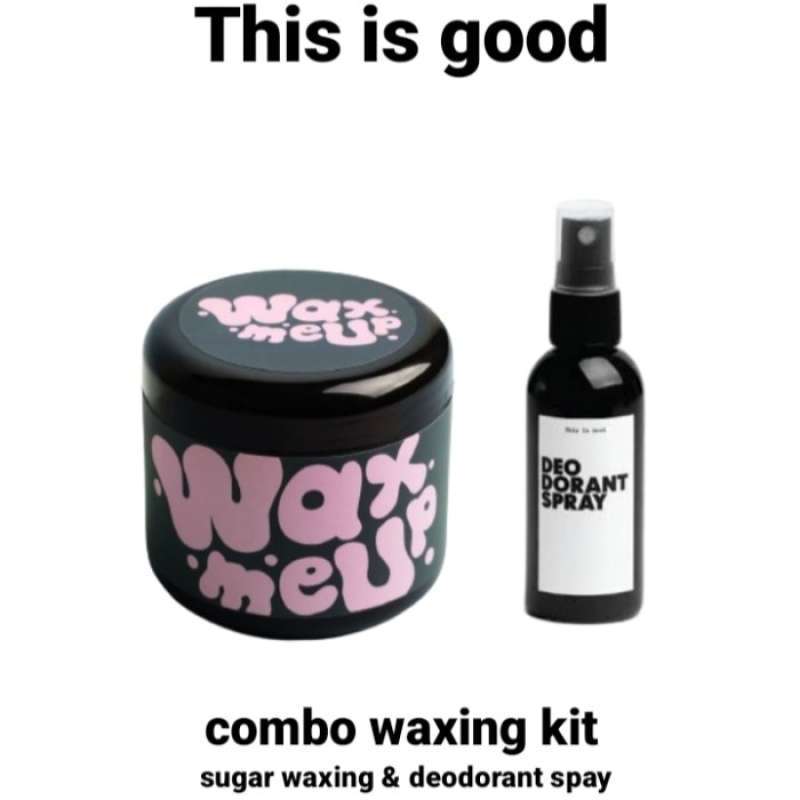 Jual Combo Waxing Kit By This Is Good - Sugar Wax + Deodorant Spray Di ...