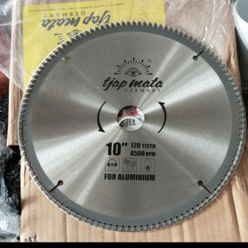 Jual Mata Pisau Gergaji Untuk Potong Aluminium Tjapmata 10inch Di ...