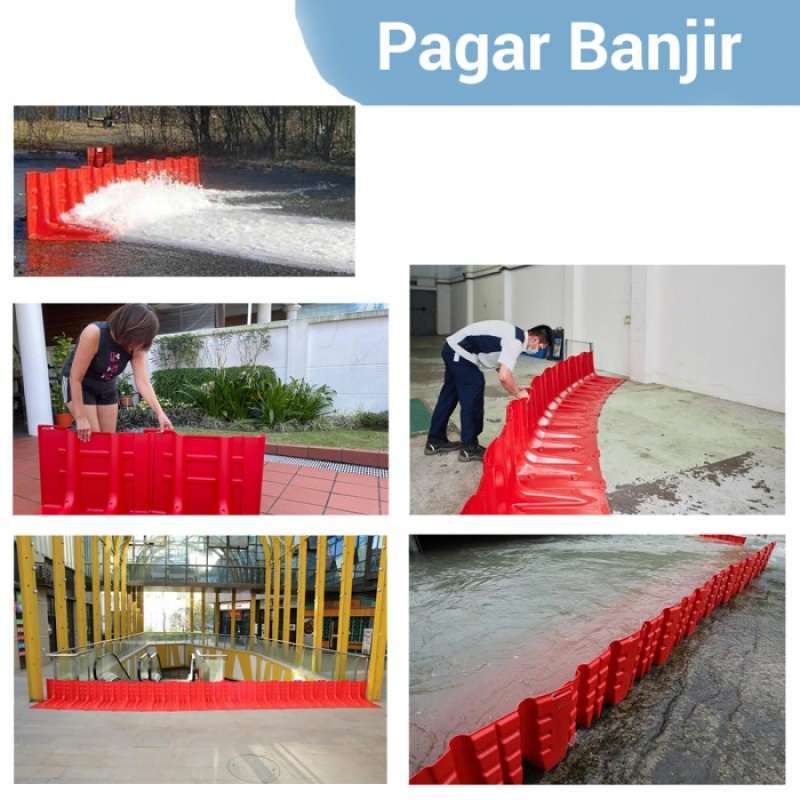 Jual Penahan Air Banjir Tinggi 53cm Water Flood Barrier Abs + Pc Di ...