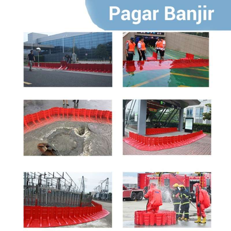 Jual Penahan Air Banjir Tinggi 53cm Water Flood Barrier Abs + Pc Di ...