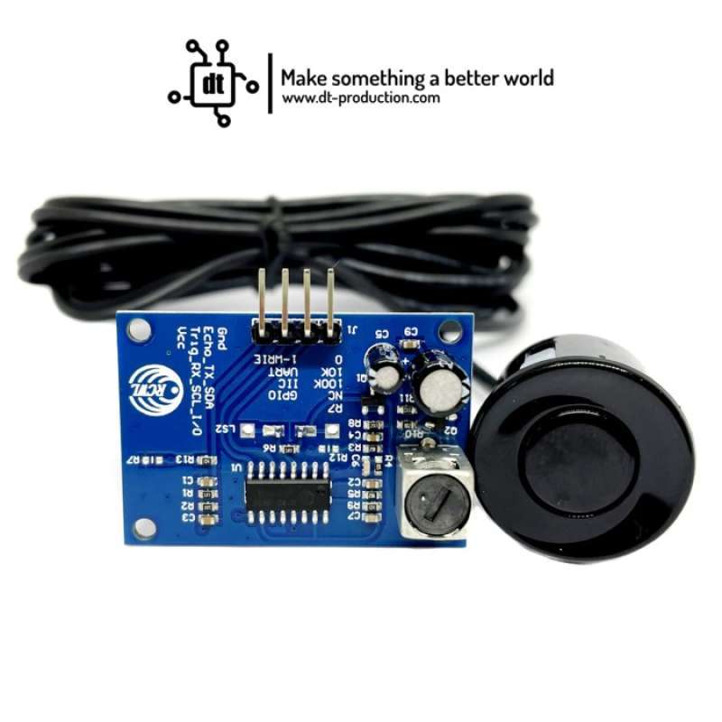 Jual Sensor Ultrasonik Tahan Air Jsn-sr04t Ultrasonic Waterproof Di ...