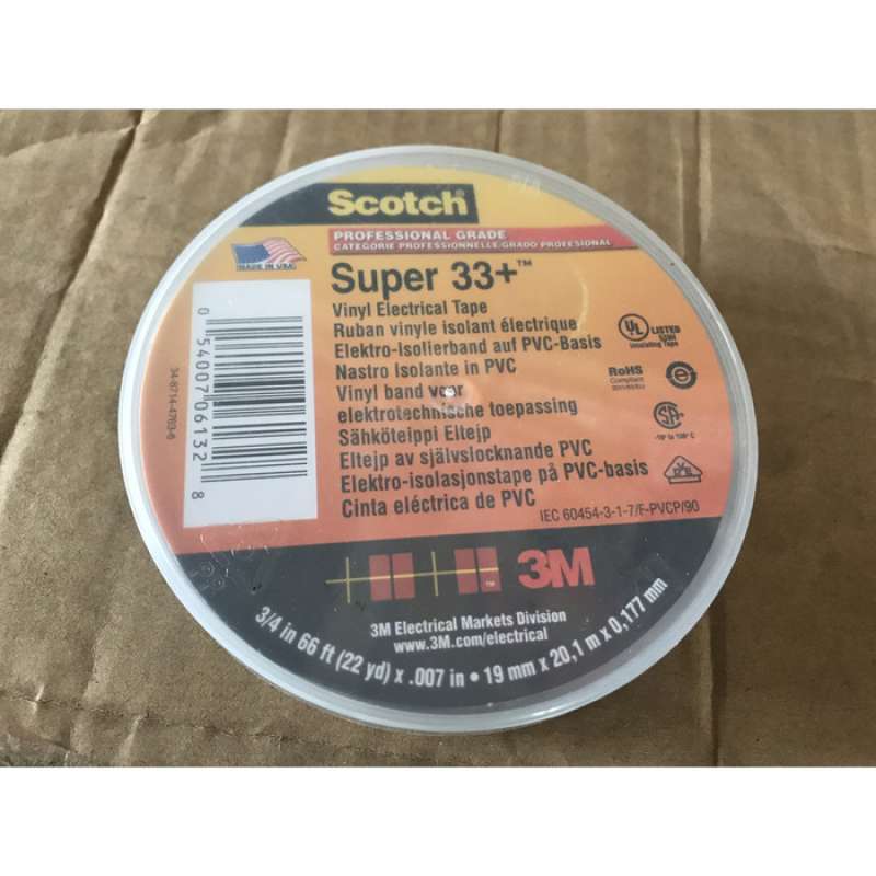 Jual Isolasi Scotch 33 + 3m Vinyl Electrical Tape Professional Grade Di ...