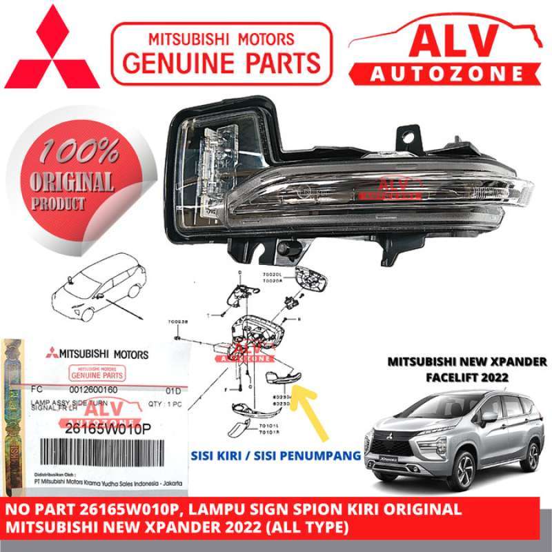 Promo Lampu Sign Sen Sein Spion Kiri New 26165w010p Diskon Diskon 34% ...