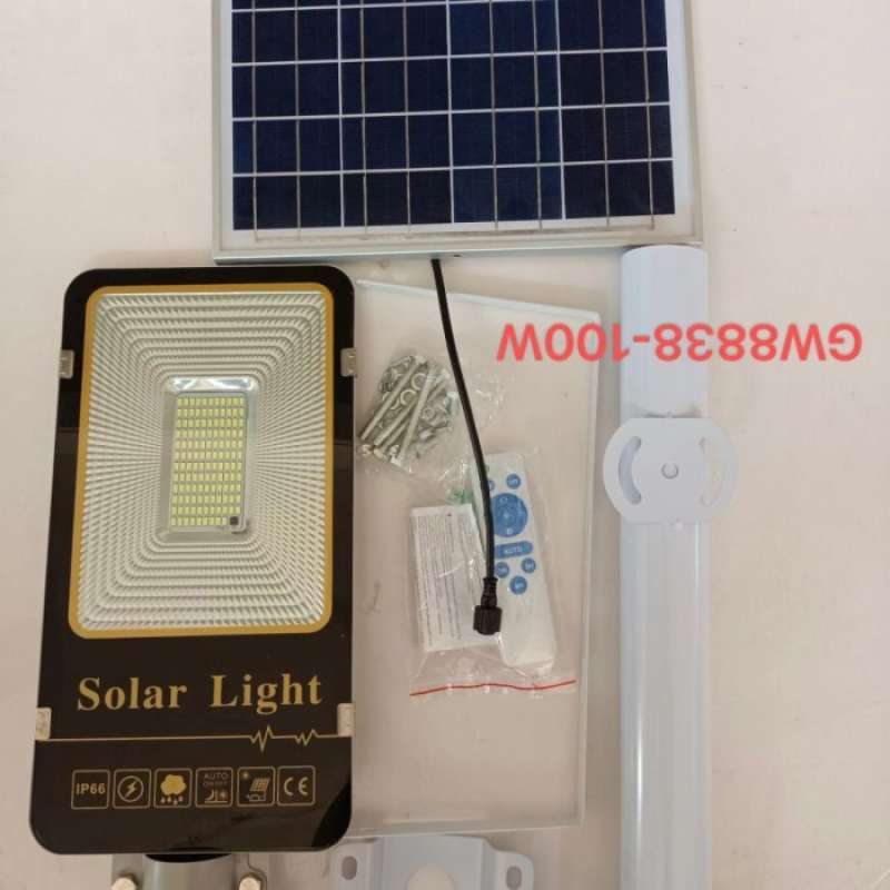 Jual Lampu Jalan Solar 300w Pju Led Panel Surya 300w 300 W 2in1 - 2in1 ...