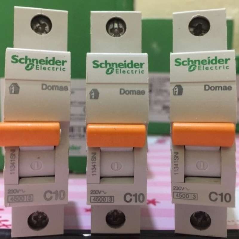 Jual Mcb Domae Schneider 1p 6a 10a 16a 20a 25a 32a 4.5ka Sni Original - 10amper Di Seller ...