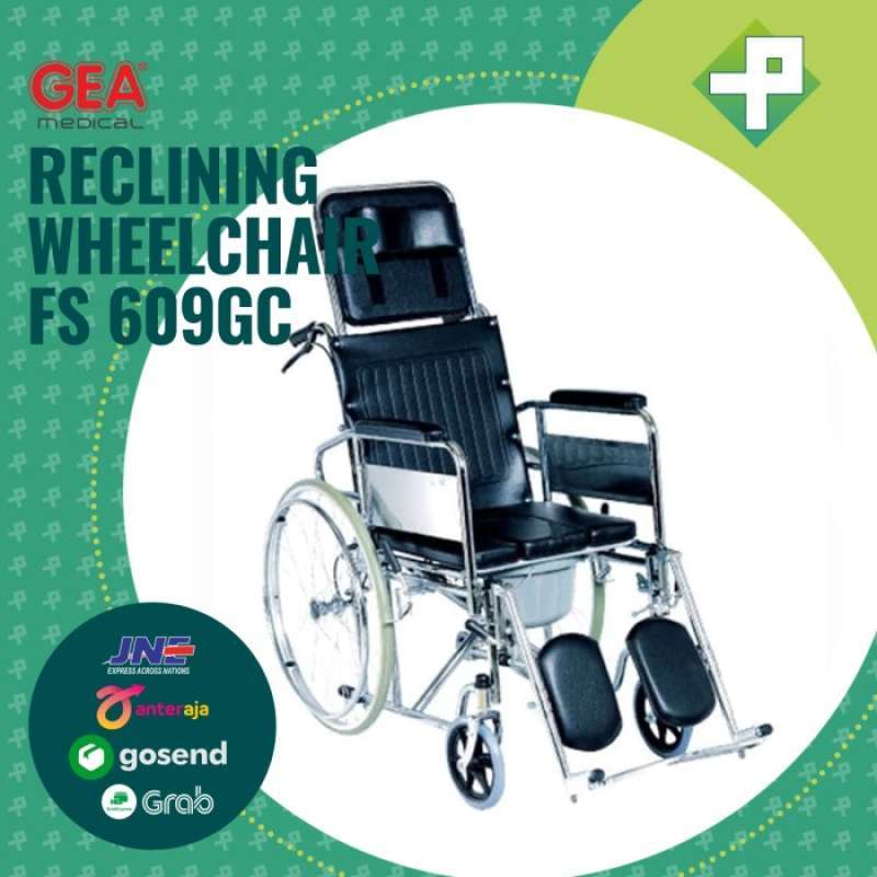 Promo Kursi Roda 3 In 1 Gea Fs 609 Gc / Gea Wheelchair Reclining Fs 609 ...