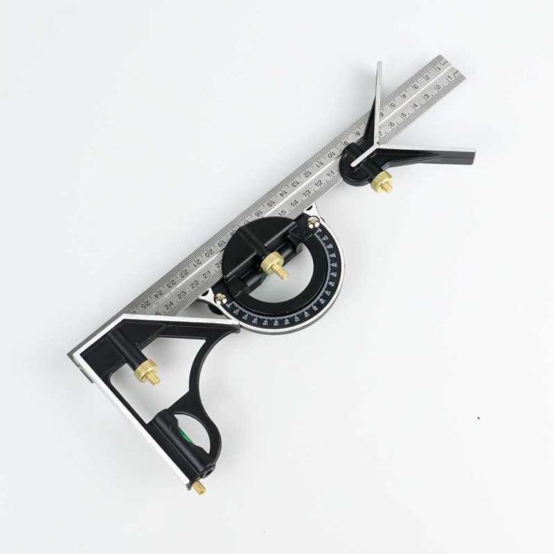 Jual Silverline Penggaris Multifungsi Adjustable Angle Ruler Set 30 Cm ...